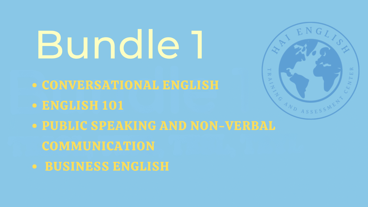 All Courses – Hai English Training and Assessment Center